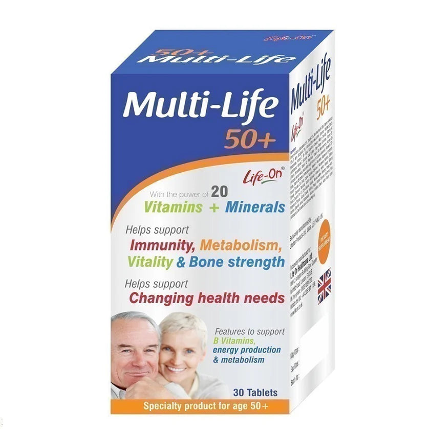 Life On Multi-Life 50+ Tablet, 30's – Acorus Pharma