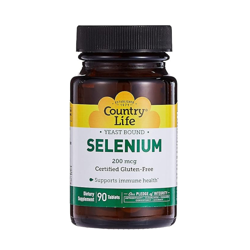 Country Life Selenium 200 Mcg Tablets 90'S – Acorus Pharma