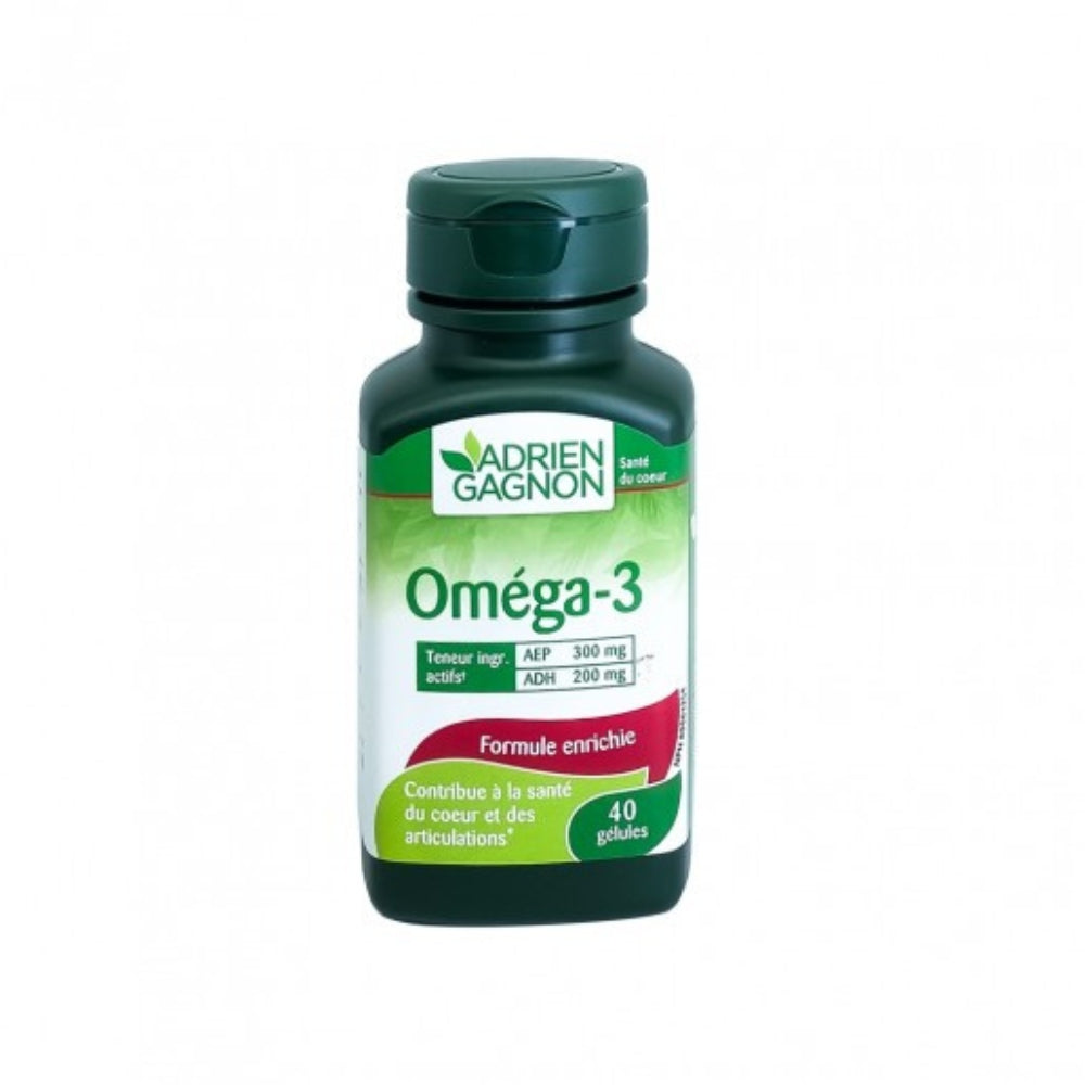 Adrien Gagnon Omega 3 1000Mg 40 Softgels – Acorus Pharma