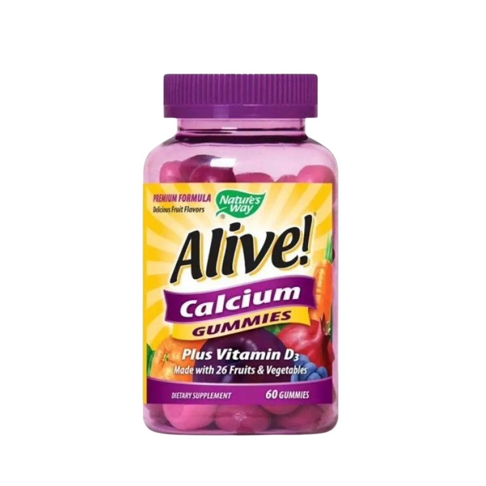 Nature's Way Alive Calcium+D3 Gummies 60's – Acorus Pharma