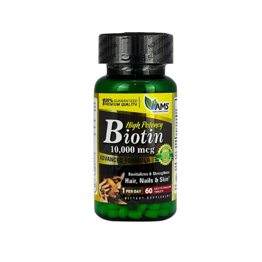 Ams Biotin 10000 Mcg Tab 60 S – Acorus Pharma