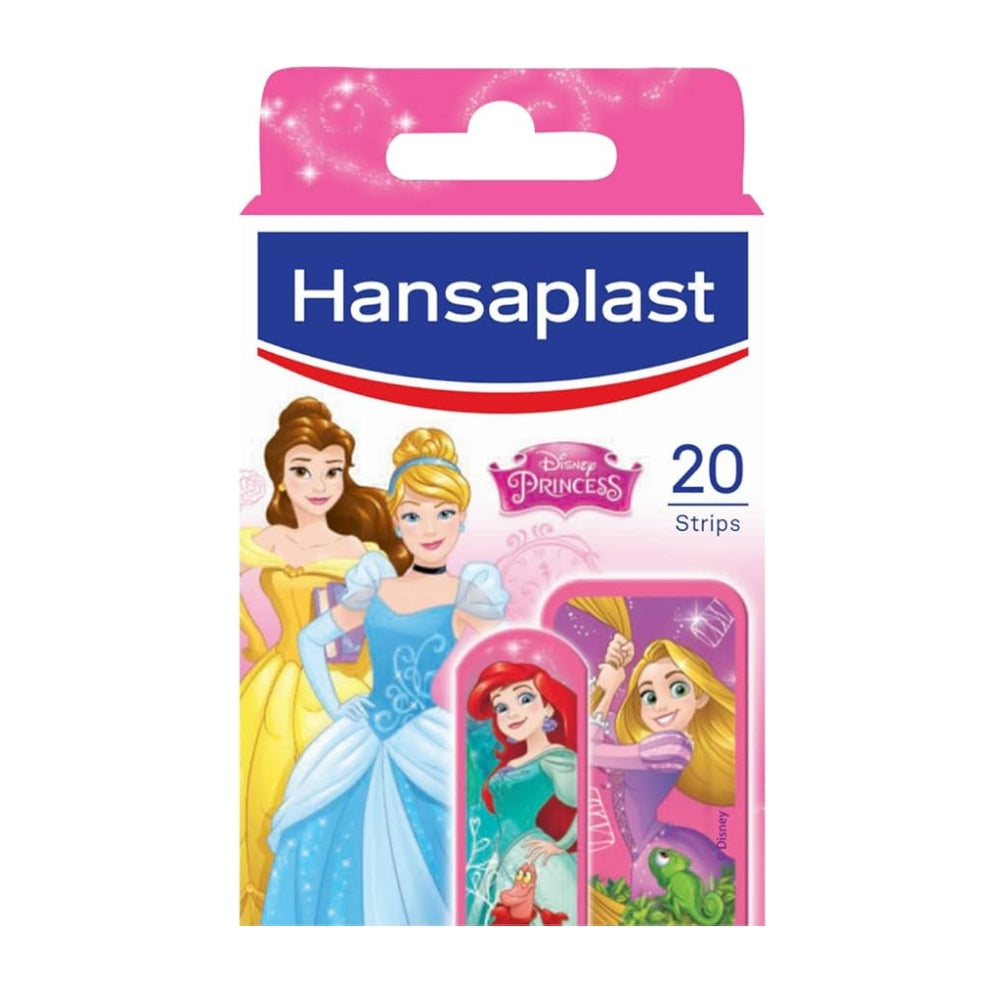 Hansaplast Disney Princess Wound Plasters , 20 strips – Acorus Pharma